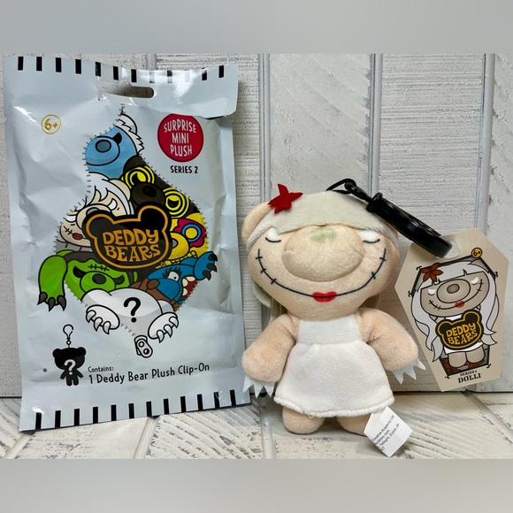 Toys | Deddy Bears Series 2 Surprise Mini Plush Clipon Dolli Character ...